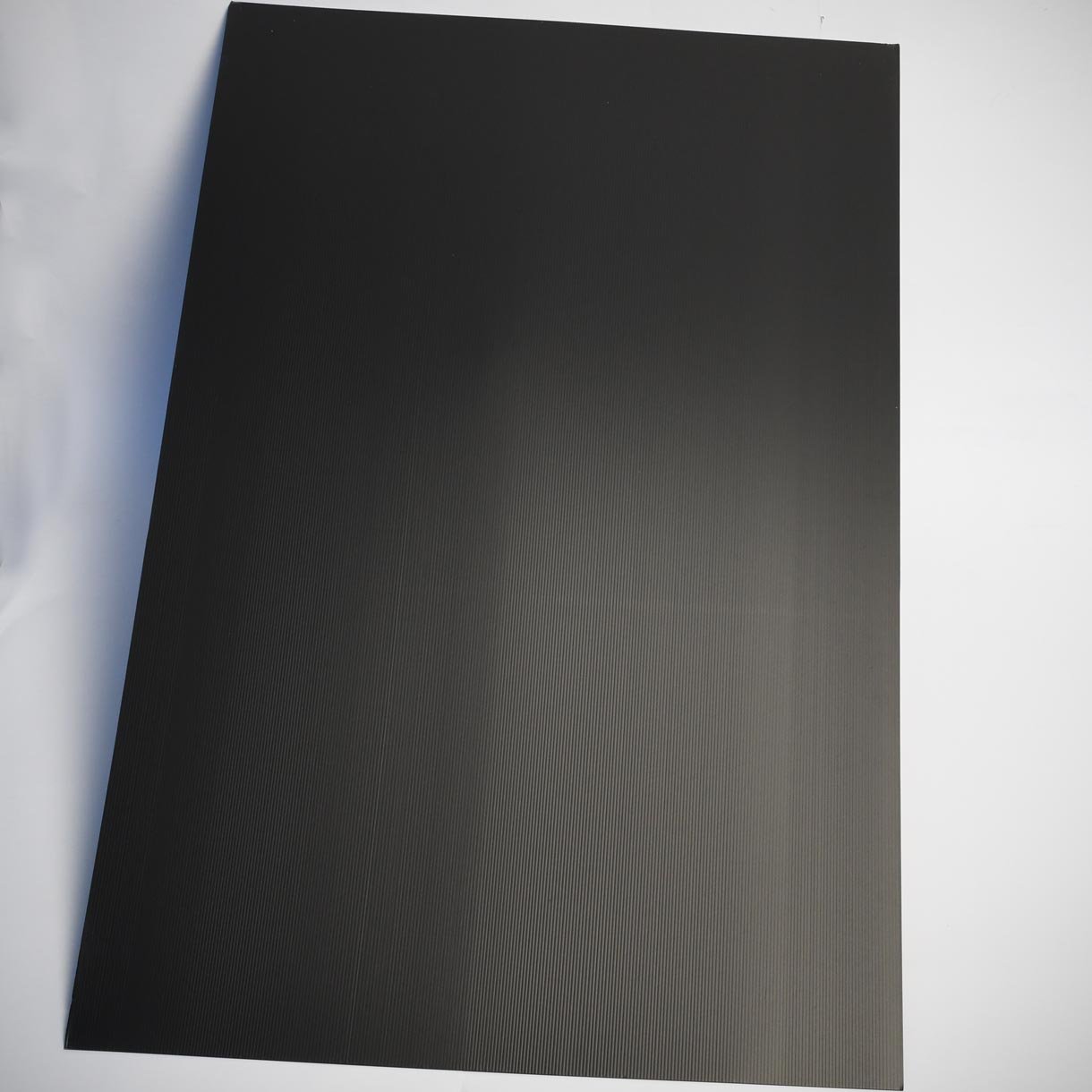 Vindplade plast uden bukkelinjer